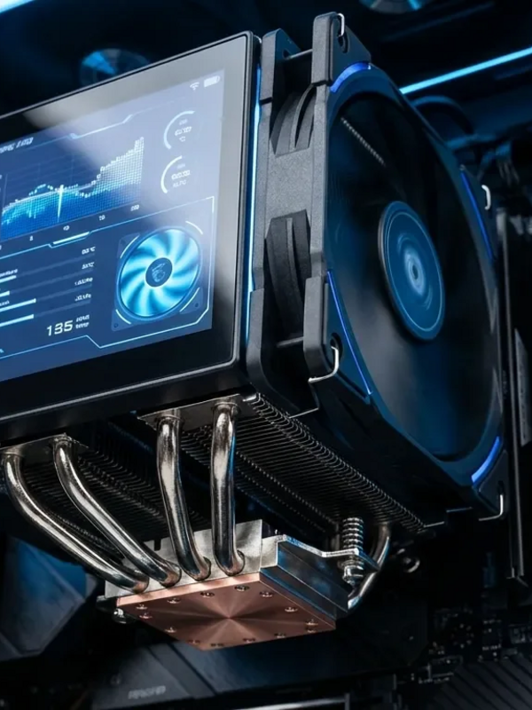MSI CoreFrozr AP17: Luftkühler mit riesigem 6-Zoll-Display